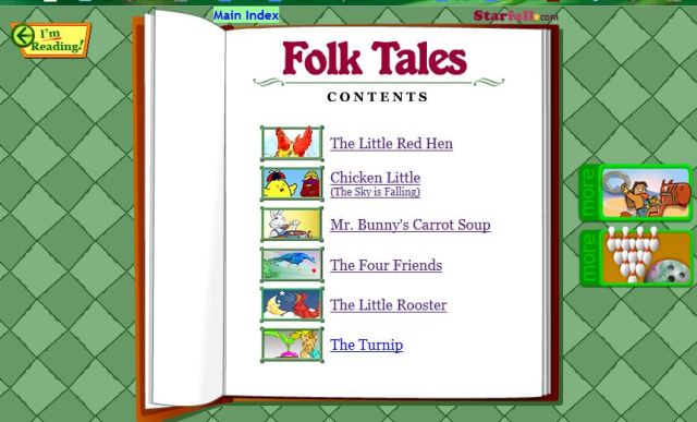 10. Starfall: good online reading stories | English 4 Me 2