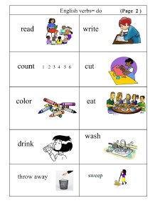 Verbs= doing words | English 4 Me 2