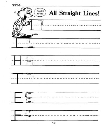 Printing ABC’s | English 4 Me 2