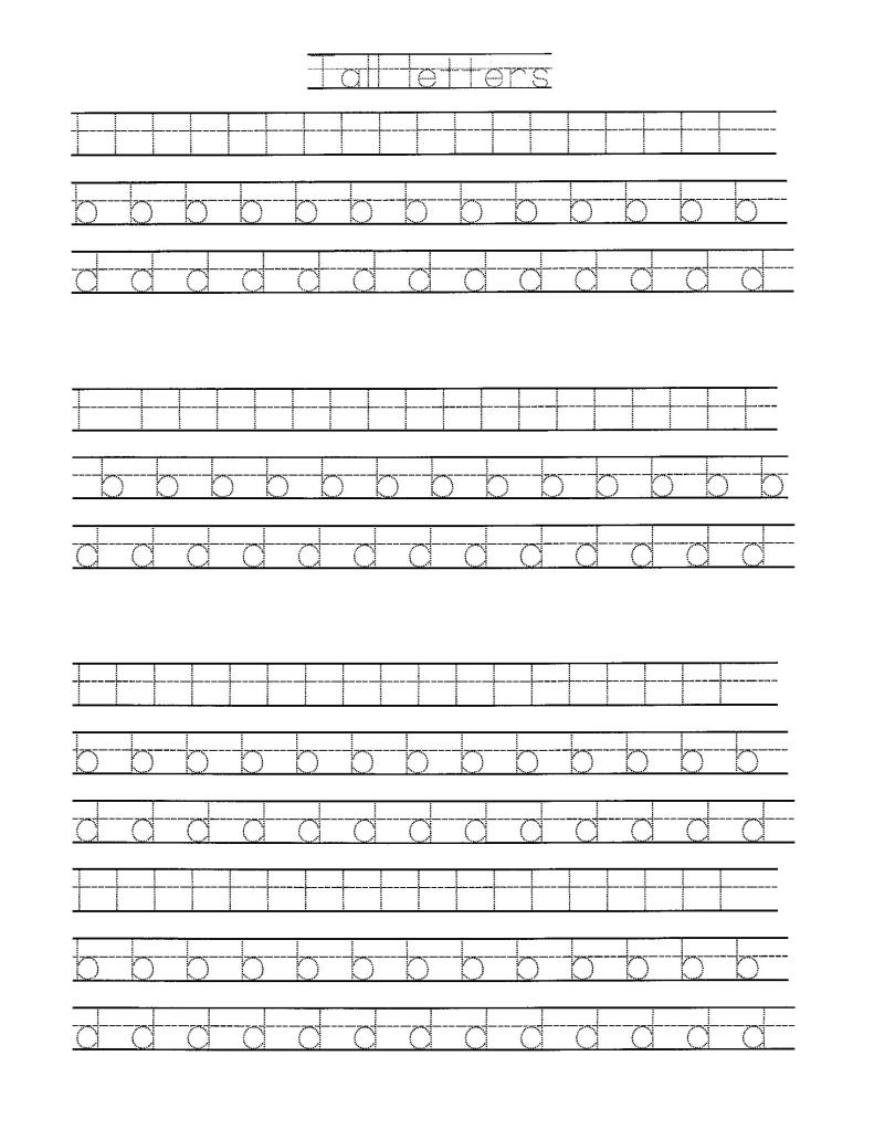 Beginning printing: round letters, tall letters | English 4 Me 2